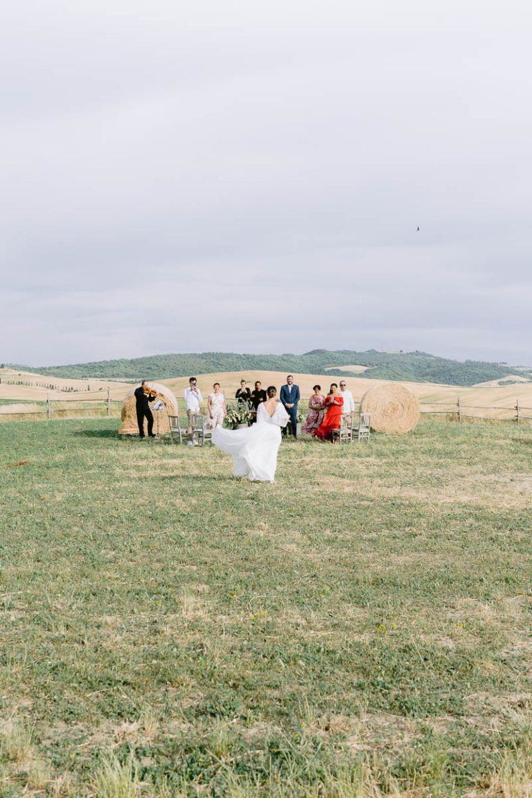 Micro wedding in Tuscany: Isabella & Bruno at Locanda In Tuscany.